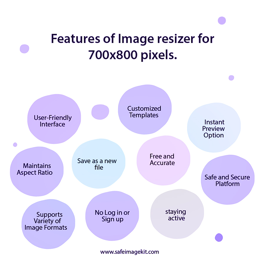 Instantly resize images to 700 x 800 pixels online